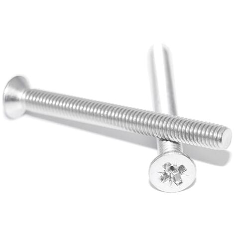 Tornillos avellanados M5X50 4 piezas de acero inoxidable A2 / V2A ...