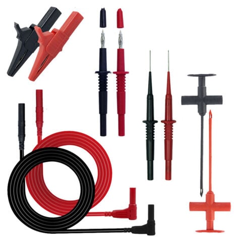Kit de cables de prueba para multímetro, cables para multímetro con ...