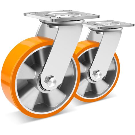 Ruedas para muebles resistentes de 150 mm, hasta 570 kg por unidad ...