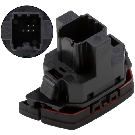 Botón de luz de advertencia de peligro aplicable Bloqueo y desbloqueo ...