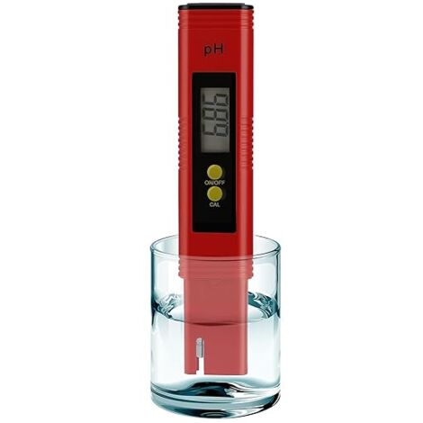 Medidor de pH para hidroponía de agua, comprobador de pH digital, bolígrafo de bolsillo de alta ...