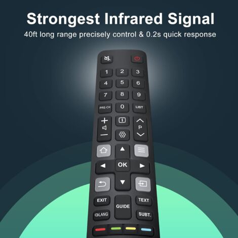 Control remoto universal RC802N para televisores inteligentes TCL ...