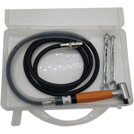 Amoladora neumática angular de 90 grados, 3 mm, color naranja