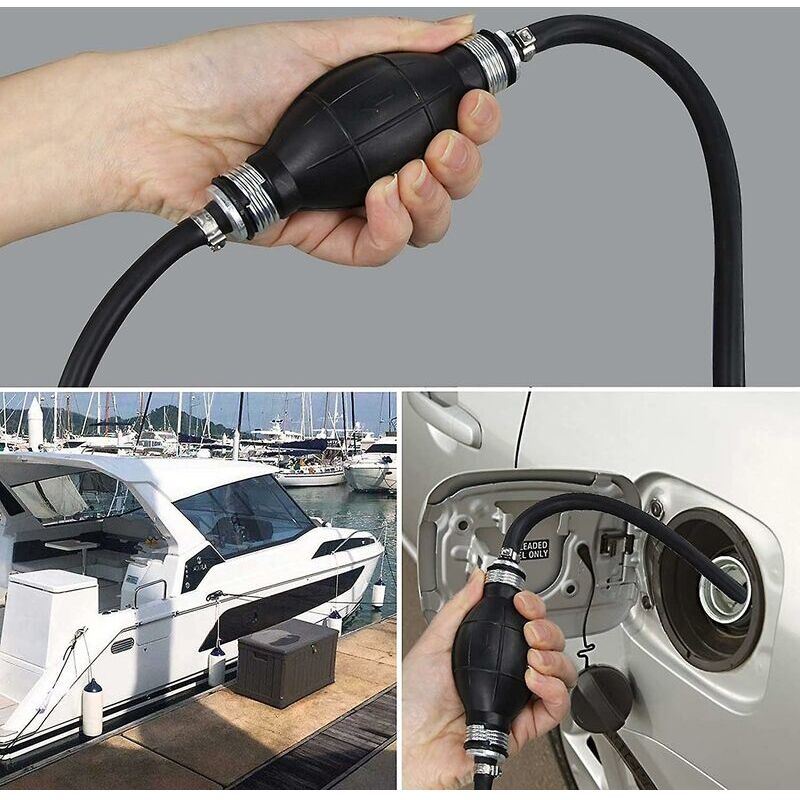 Rubber Primer Bulb Marine Boat Black Rubber Jumbo Primer Bulb Hose For ...