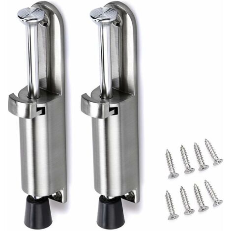 2pcs Door Stop Door Holder Door Stopper Stainless Steel Door Block with ...