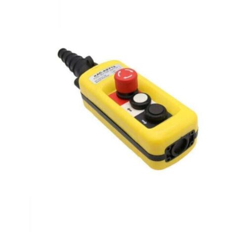 Emergency stop button,Two push buttons + emergency stop button-XAC-A2713