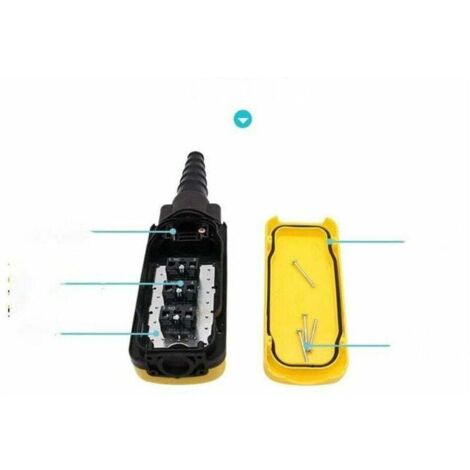 Emergency stop button,Two push buttons + emergency stop button-XAC-A2713