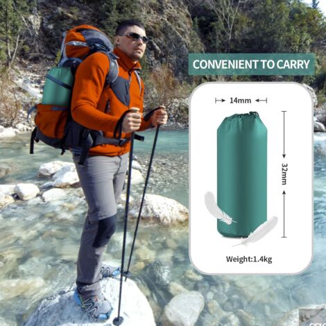 Inflatable Camping Mattress 2 Person Self Inflating Mattress 123CM Hiking Mattress Self Inflating Sleeping Mat Camping