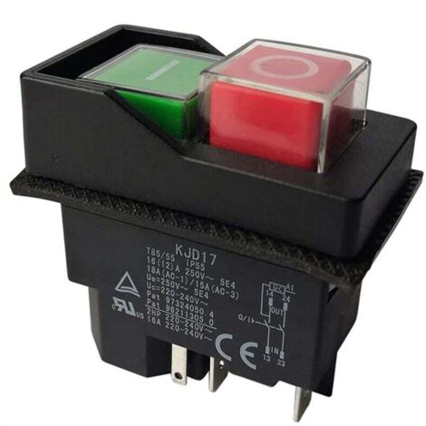 Electromagnetic switches KJD17 - 220V - 5 Pins - Terminals