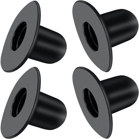 Pieces Pool Plug, Black Replacement Bottom Plugs, for Above Ground Pools