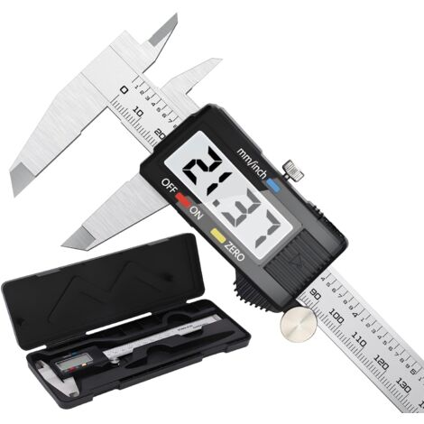 Vernier Caliper, Digital Vernier Caliper 150mm Stainless Steel Large ...