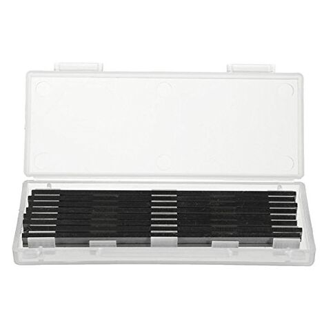 10Pcs 82Mm X 5.5Mm Hss Reversible Planer Blades For Bosch Black Decker ...