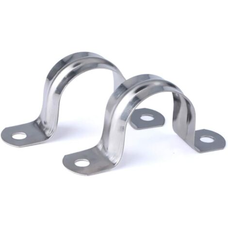10MM 304 Stainless Steel U-Tube Clamp Connecting Ring Pipe Clamp Card ...
