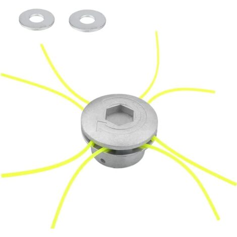 String Trimmer Head Double Line Spool Head Nylon Line for Gasoline ...