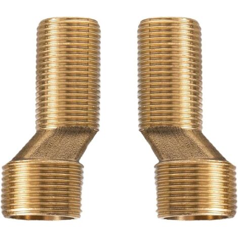 Pcs Shower Faucet Adapter with Swivel Arm, 3/4" to 1/2" Brass Connector ...