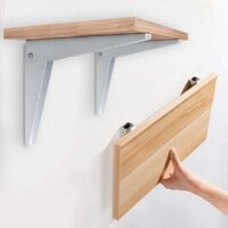 Piece Folding Wall Bracket, Shelf Brackets, Shelf Brackets, Folding ...