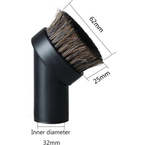 32 mm horsehair round brush for Henry Hetty vacuum cleaner accessories ...