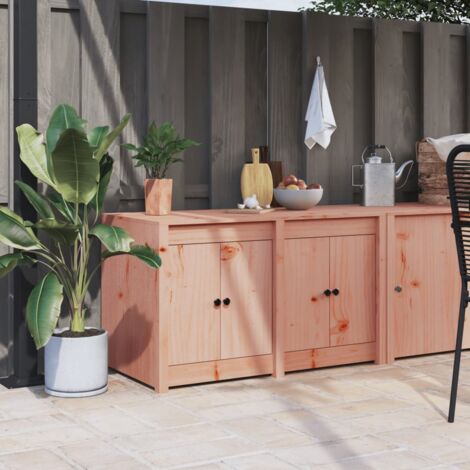 Storage Cabinet Outdoor Kitchen Cabinet 106x55x64 cm Solid Wood Douglas CFW37941