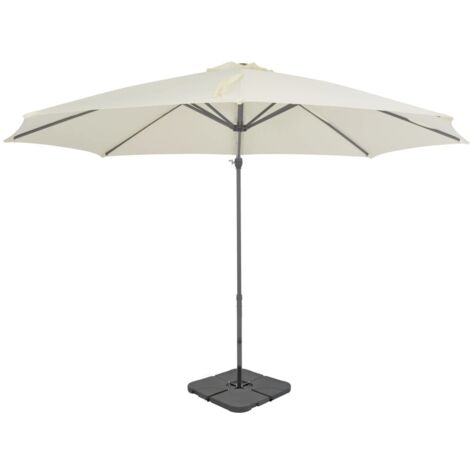 Garden Parasol，Outdoor Parasol with Portable Base Sand VSVS926588