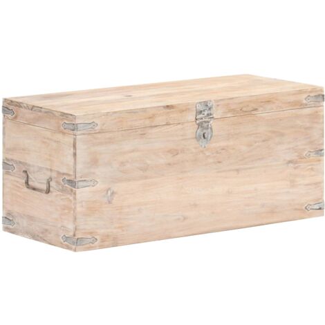 Chest 90x40x40 cm Solid Acacia Wood VSVS3510183
