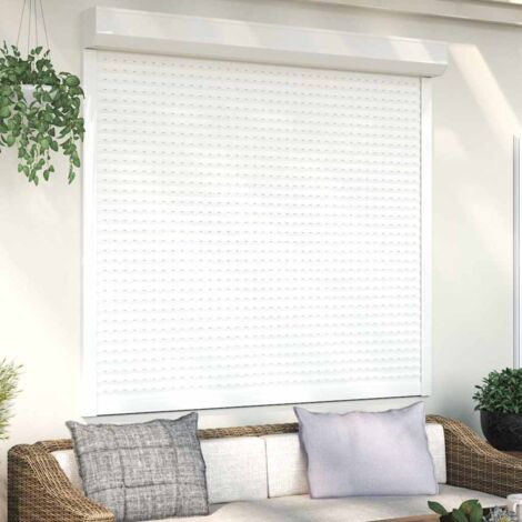 Roller Shutter Aluminium 160x150 cm White VSVS2745822