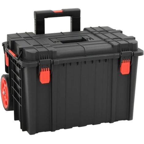Portable Flight Case Black 56.5x45.5x48 cm PP VSVS2586729