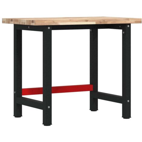 Workbench 100x60x83 cm Solid Wood Acacia Rectangular CFW502393