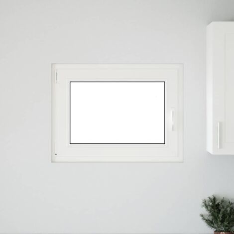 Basement Window "RISOR" 90x70 cm Tilt&Turn DIN Left Anthracite CFW927465