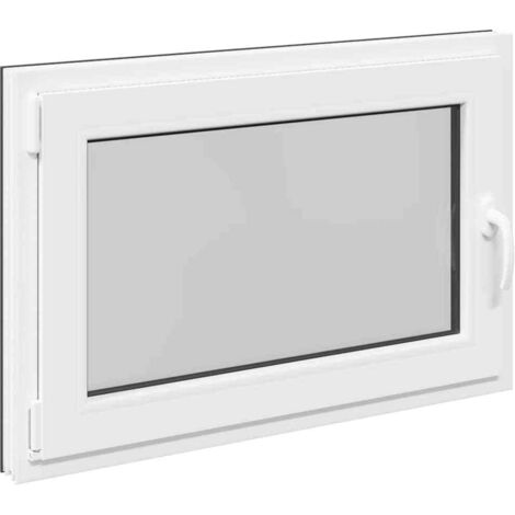 Basement Window "RISOR" 90x70 cm Tilt&Turn DIN Left Anthracite CFW927465