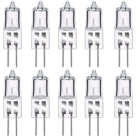 G4-Halogenlampen, G4-Halogen-Stiftsockellampe, 12 V, 20 W, 2800 K warmweiß, dimmbar, G4 ...