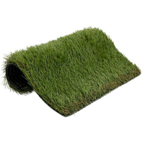 Gazon synthétique 40 m² - Hauteur 35 mm - 2m x 20m - SENCHA