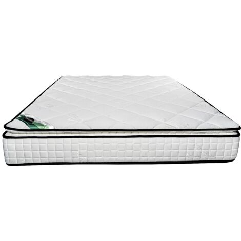 Matelas 180 x 200 cm mousse et coutil bambou ép.23cm - ADANA de NATUREA