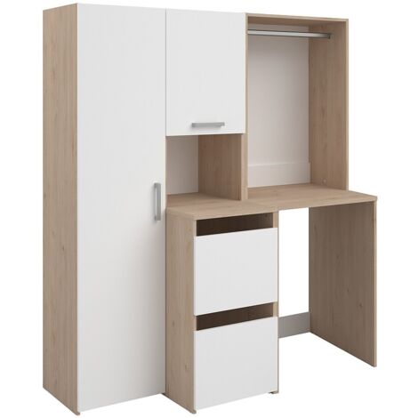 Meuble pour machine à laver avec penderie, placard et colonne de ...