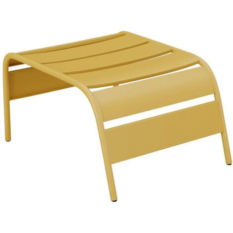 Repose pied en métal - Jaune moutarde - MIRMANDE de MYLIA