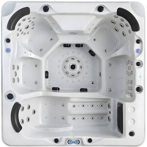 SPA 6 places gris granité avec accessoires - Gamme prestige ULYSSE IV ...