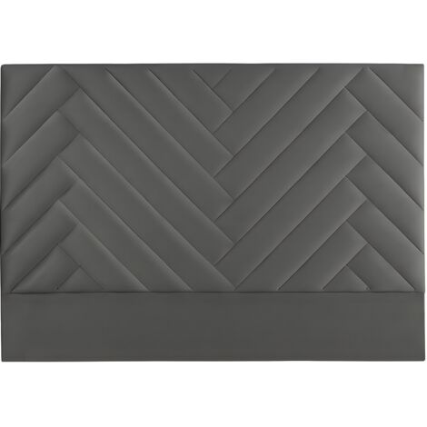 Testata 160 cm Velluto Grigio - SUKIALI