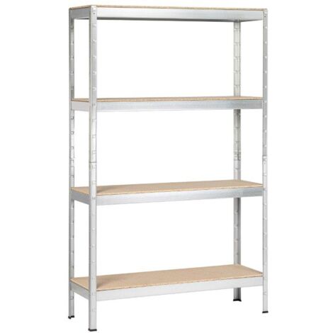 SCHULTE Regalwelt Rayonnage pour charges lourdes avec 4 étagères en ...