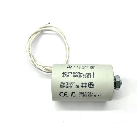 Condensateur 10 mF pour moteurs 230 volts MCO10 - 1459
