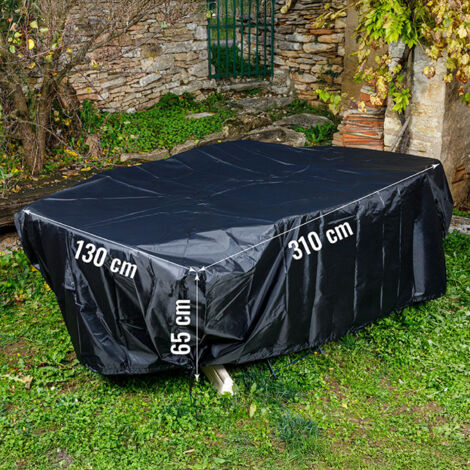 SOMAGIC - Funda L 310 x An 130 x Al 65 cm para muebles de jardín