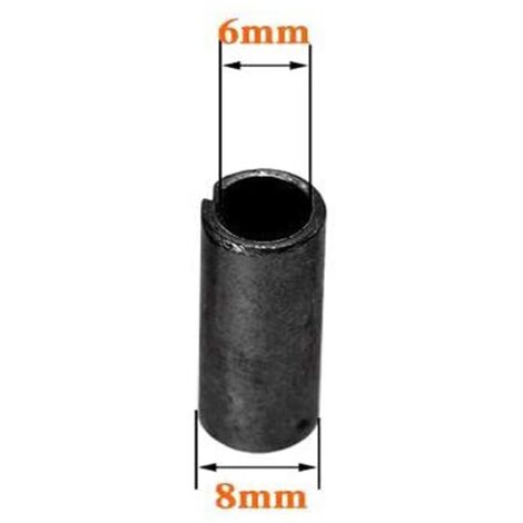 2pcs Sleeves Inner Diameter(d) 6mm, Diameter(D) 8mm, L 26mm,Router ...
