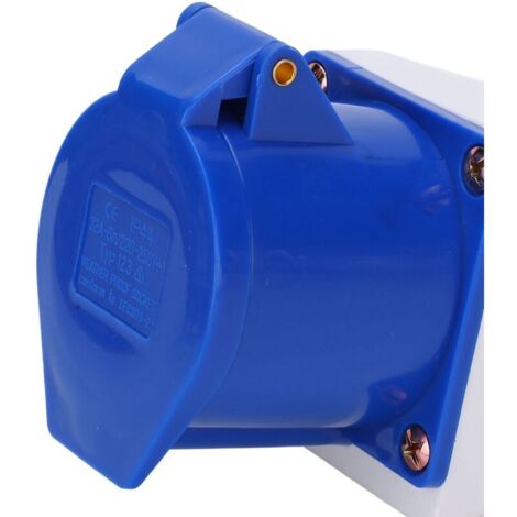 Single Phase 3 Pin Industrial Power Socket 32A 220 250V Explosion Proof ...