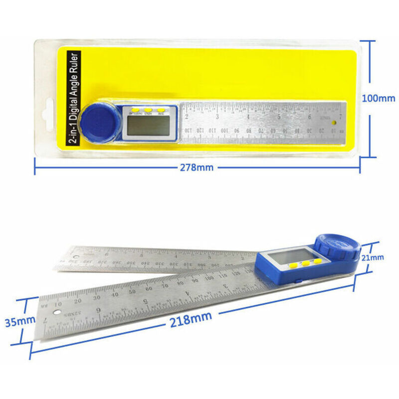 2 in 1 digital angle ruler store