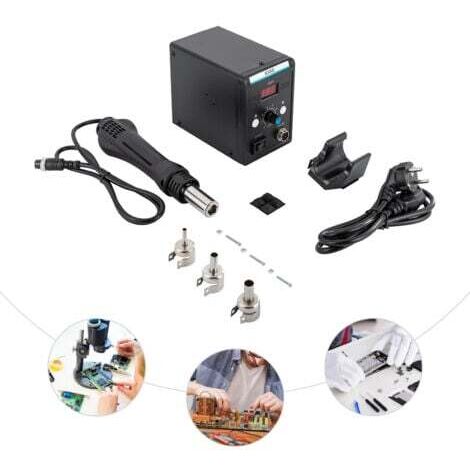 858D SMD Hot Air Rework Station Hot Air Soldering Station Soldering ...