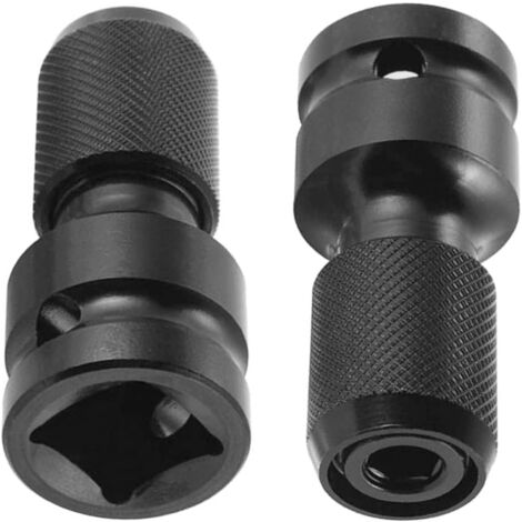 2pcs Steel Impact Wrench Bit, Impact Socket Bit with Accessories ...