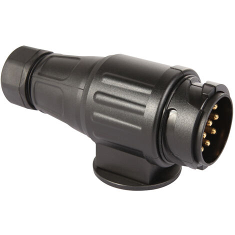 13 Pin Trailer Plug, 12V Waterproof 13 Pin Male Trailer Socket ...