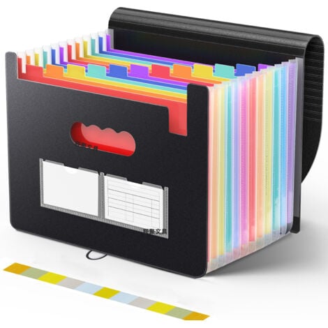 Office Document Holder, Administrative Paper Storage, 12 Compartment ...