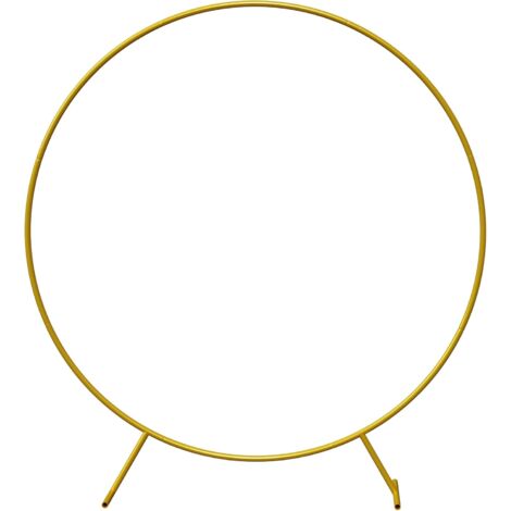 Metal Balloon Arch Gold Balloon Arch Kit Round Balloon Arch for ...