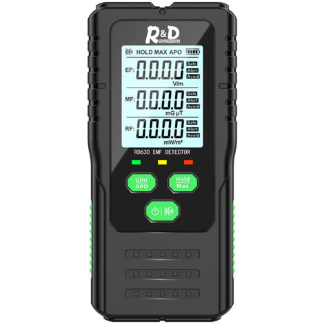 (RD630C) EMF Metre Radiation Detector Digital Electromagnetic Fields ...