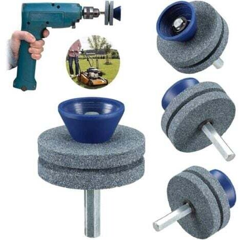 Pack Universal Lawn Mower Blade Sharpener for Electric and Hand Drills ...