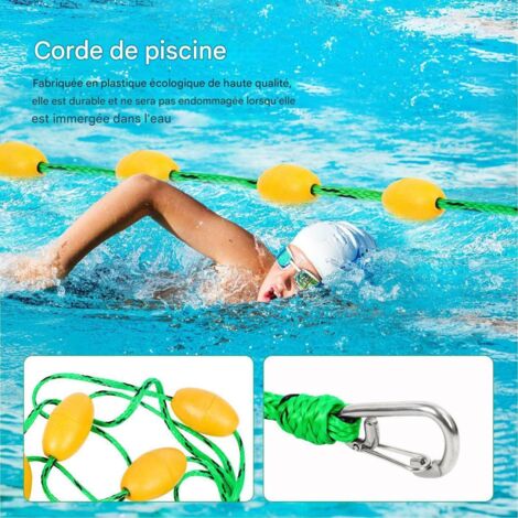 Pool Rope Floats, 5m Buoy Rope to Divide the Pool Floating Line with ...